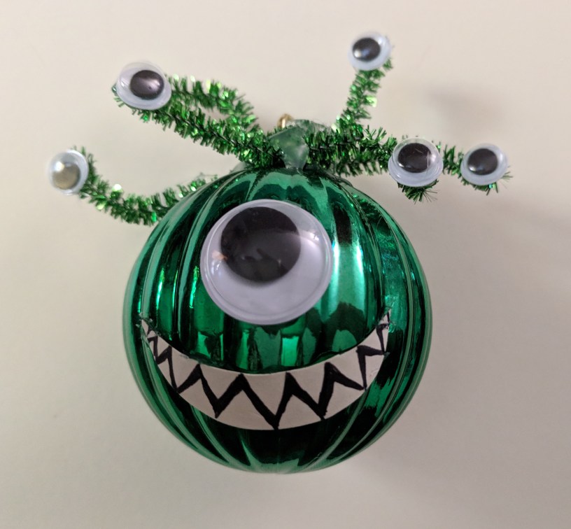DIY Beholder Christmas Ornament – Mym's Well