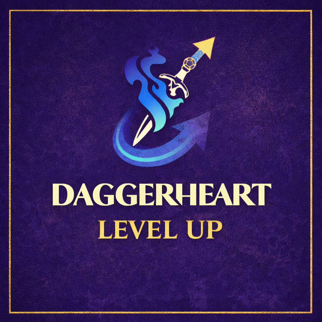 Daggerheart: Level Up Cheat Sheet – Mym's Well